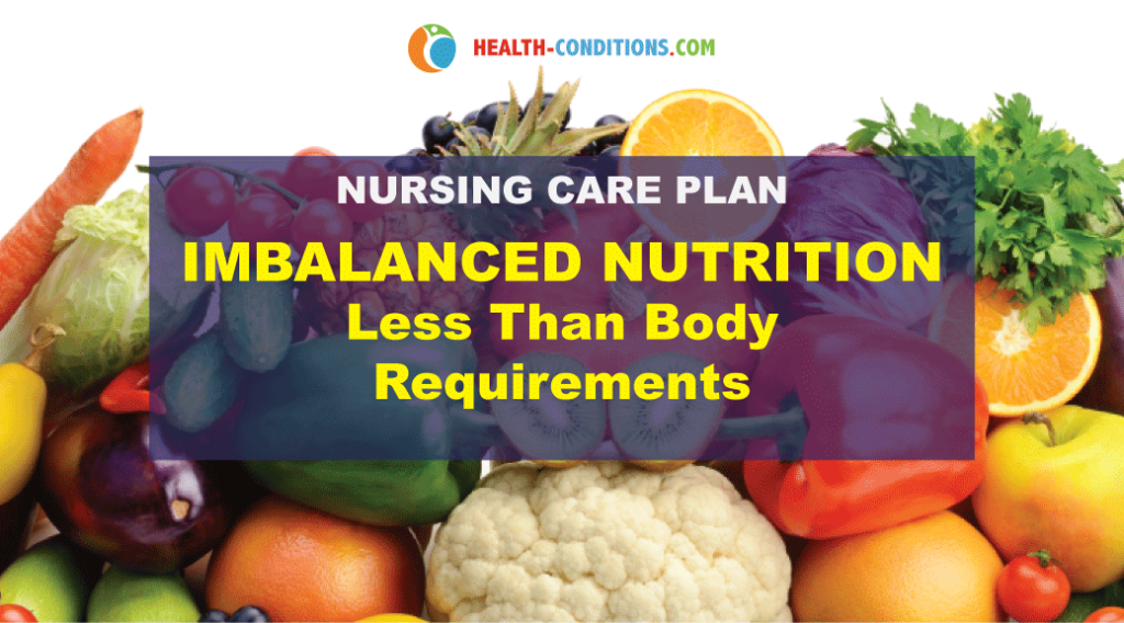 Nursing Care Plan Example for Imbalanced nutrition: less than body ...